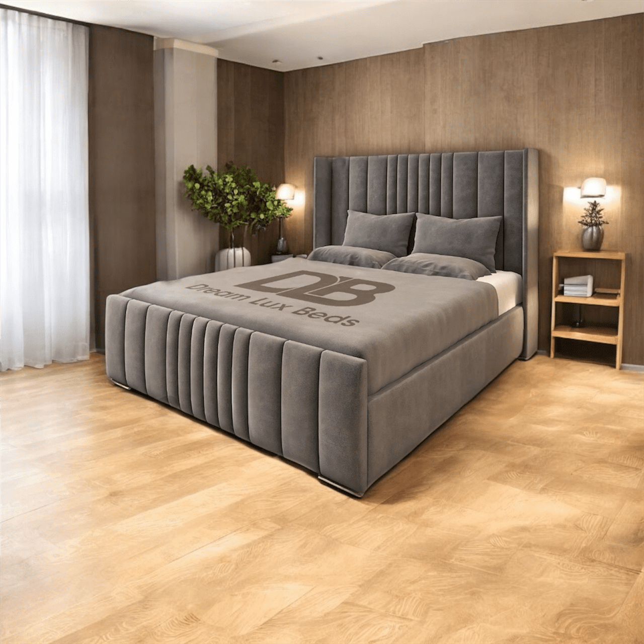 Wing Panel Line bed – dreamluxbeds